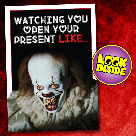 Pennywise Birthday Card – ChrisButlerDesigns