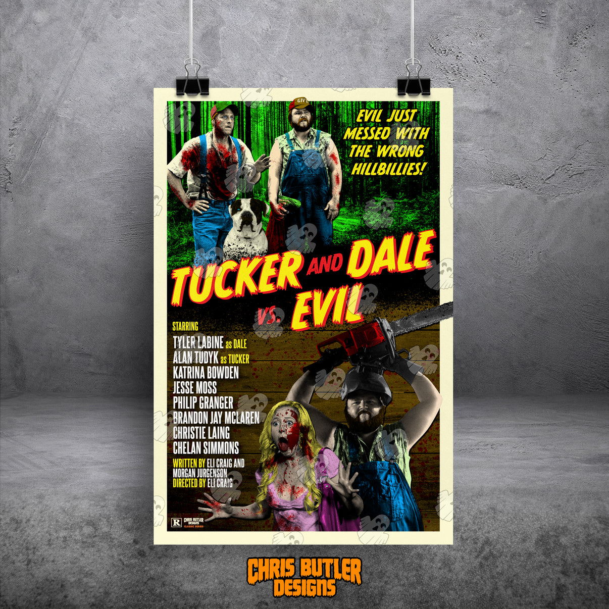 Tucker and Dale Vs. Evil (Classic Series) 11x17 Alternative Movie Post ...