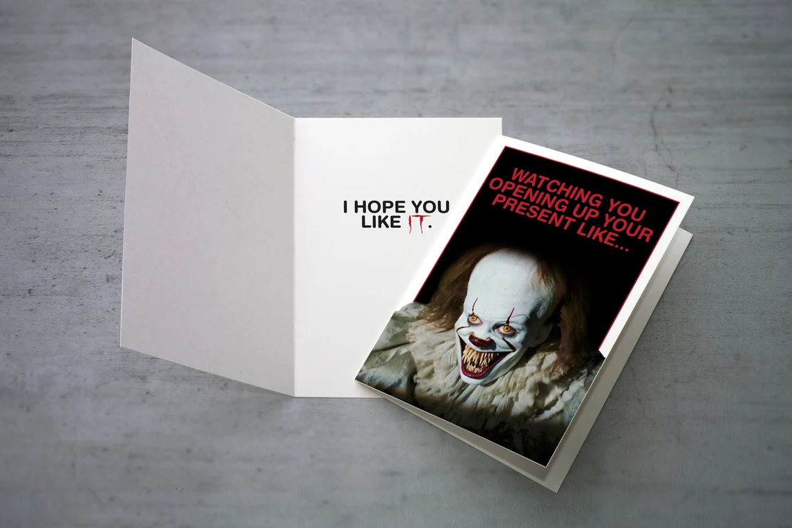 Pennywise Birthday Card – ChrisButlerDesigns